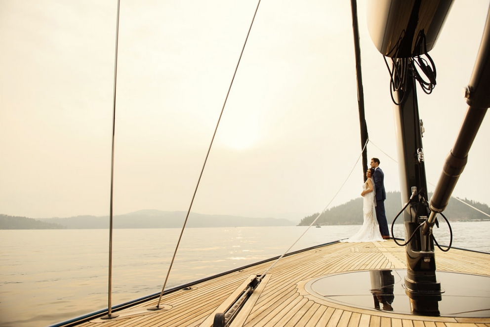 Gorgeous Cour d'alene, Idaho Wedding // Melanie & Jon