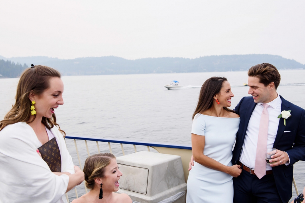 Gorgeous Cour d'alene, Idaho Wedding // Melanie & Jon